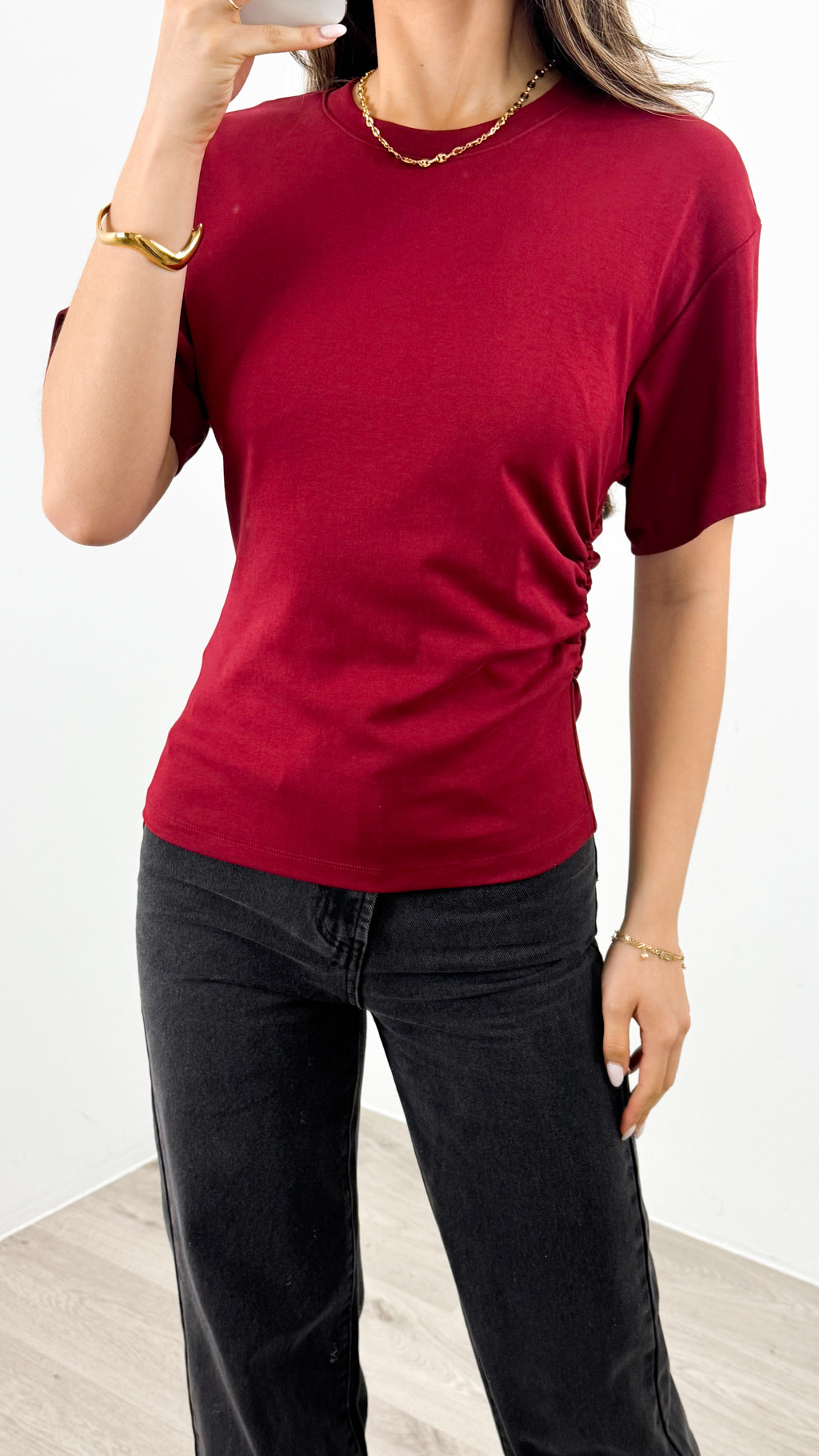 KENNY TEE - MERLOT – Luella